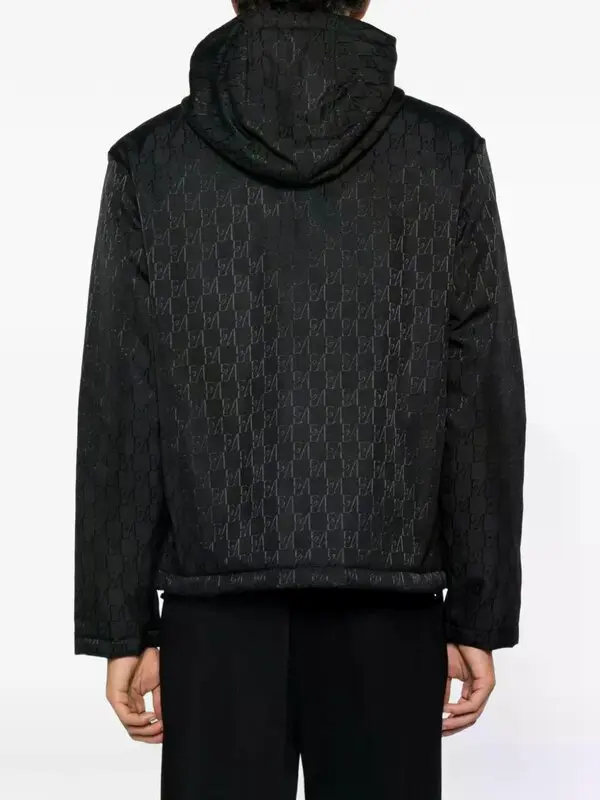 Emporio Armani Logo-monogram Hooded Jacket