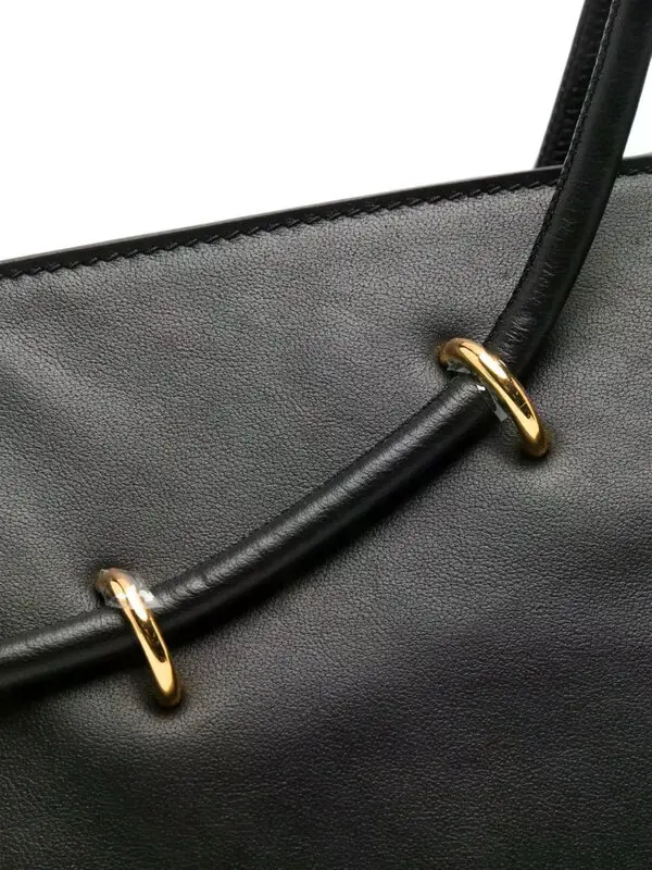 COCCINELLE Logo-print Leather Shoulder Bag