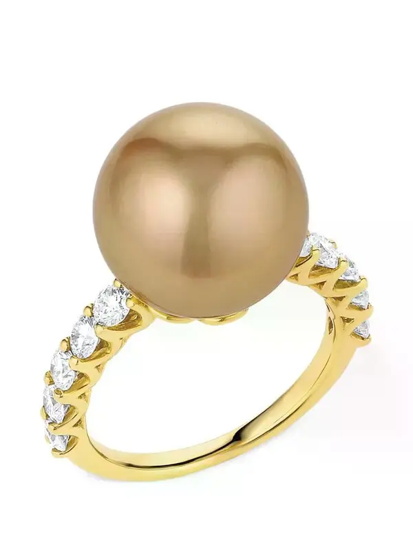 BAGGINS South Sea Pearl And Diamond Ring - Gold