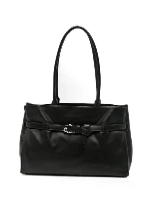 COCCINELLE Buckle-detail Leather Shoulder Bag