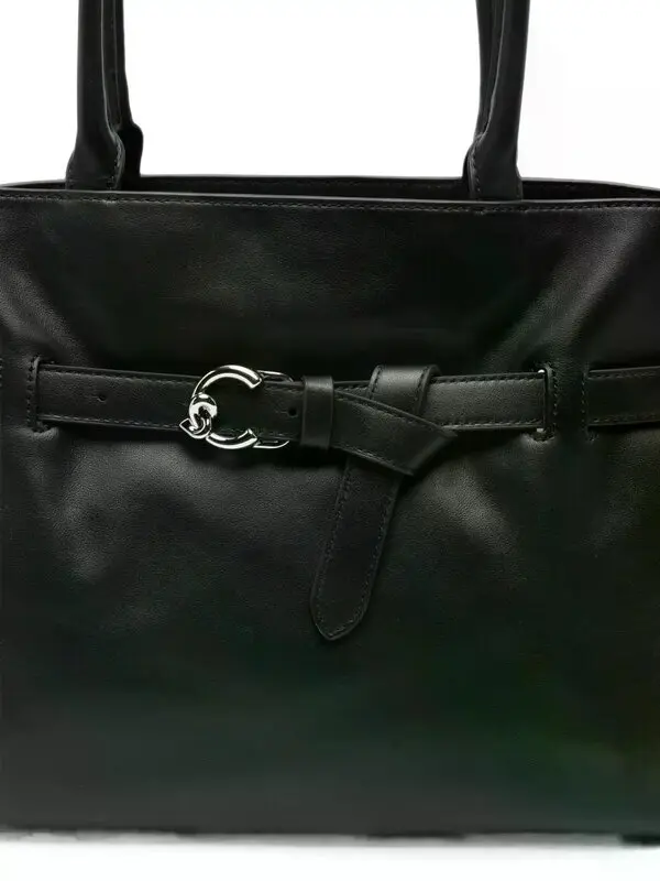 COCCINELLE Buckle-detail Leather Shoulder Bag