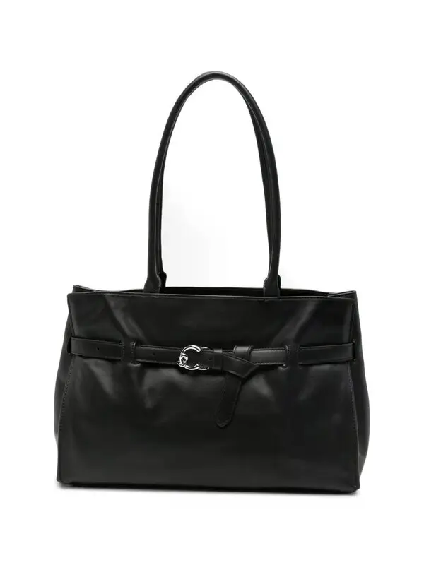 COCCINELLE Buckle-detail Leather Shoulder Bag