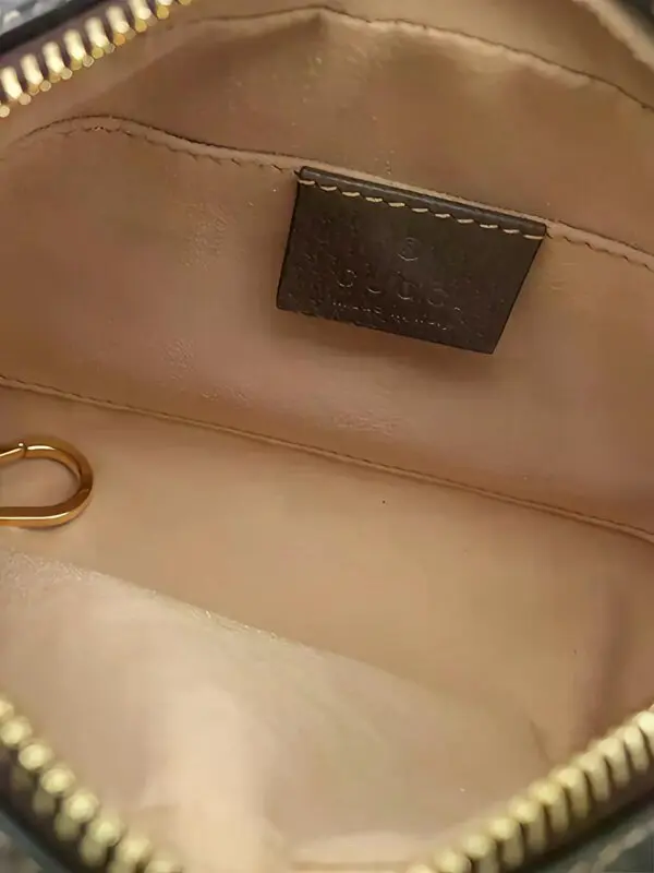 Gucci 2000-2015 Mini Gg Supreme Web Ophidia Crossbody Bag