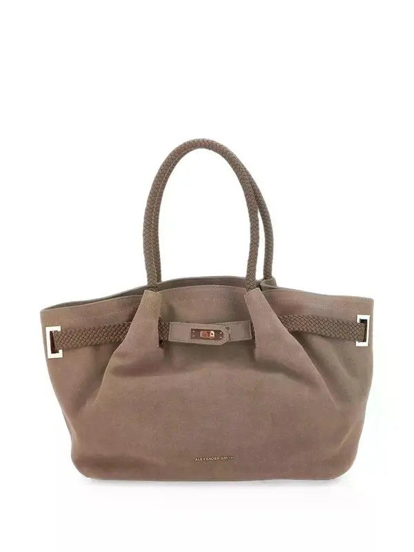 ALEXANDER SMITH Brooke Woven-insert Tote Bag