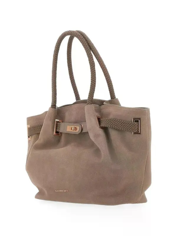ALEXANDER SMITH Brooke Woven-insert Tote Bag