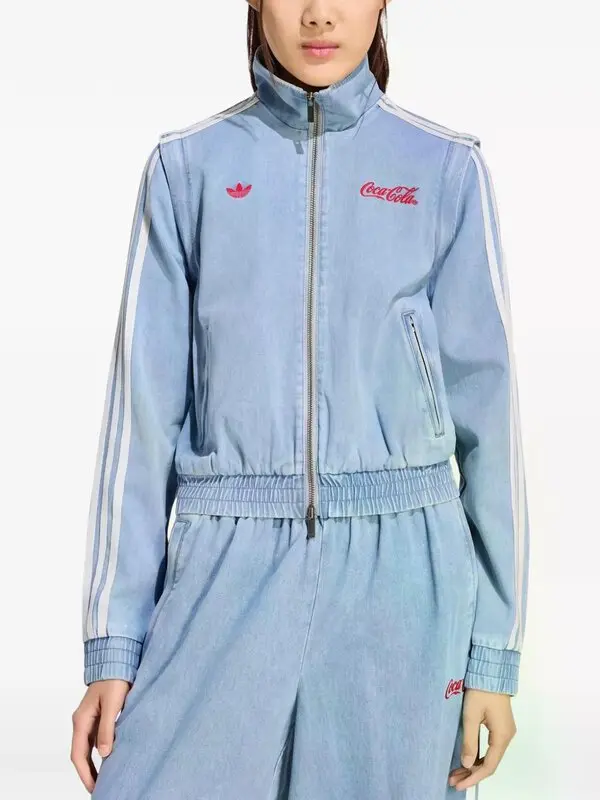 Adidas X Coca Cola Firebird Reg Denim Track Top