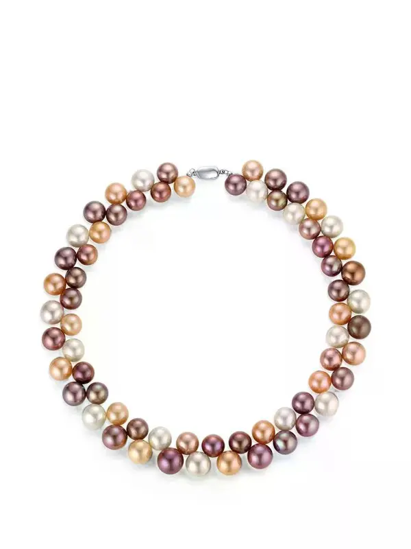 BAGGINS Cleopatra Freshwater Pearl Necklace - Silver