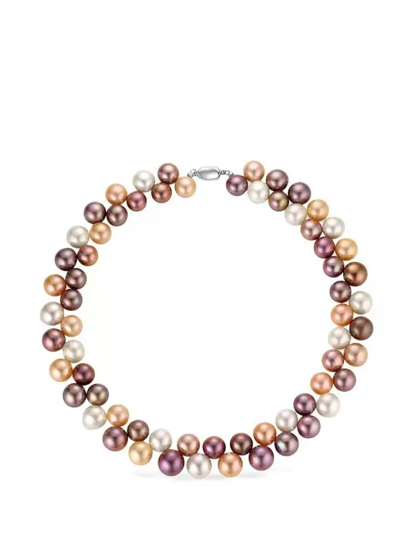 BAGGINS Cleopatra Freshwater Pearl Necklace - Silver