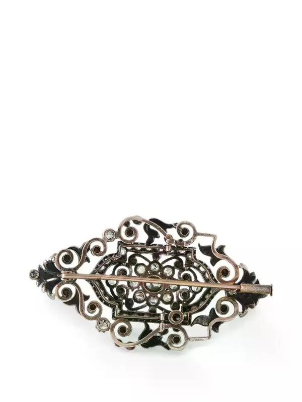 LB EXCLUSIVE Victorian Diamond Brooch
