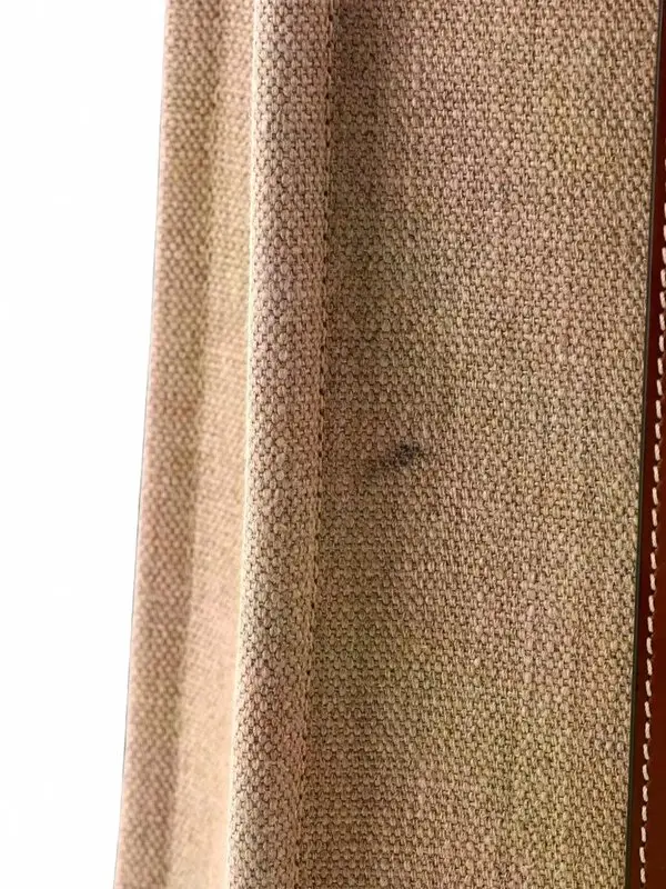 Chloé Woody Canvas With Leather Medium Tote Bag