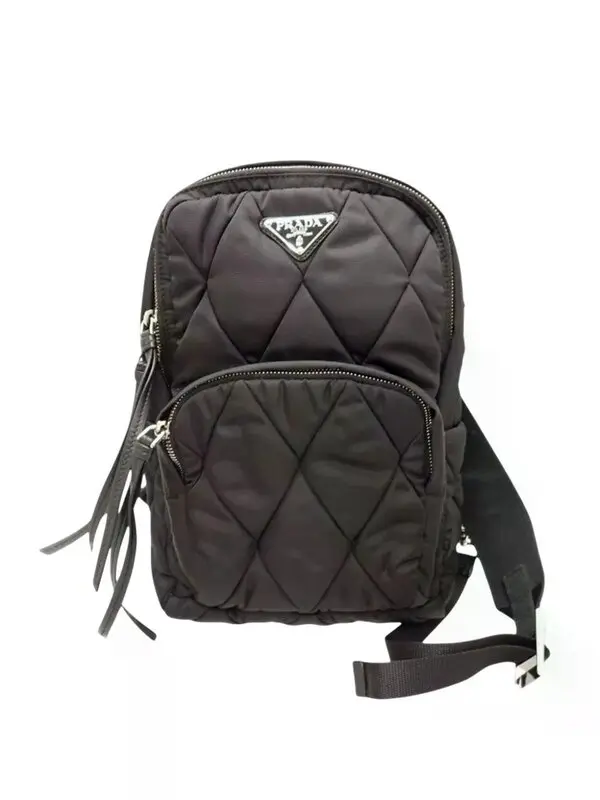 Prada 2013-2016 Impuntu Tessuto Sling Backpack