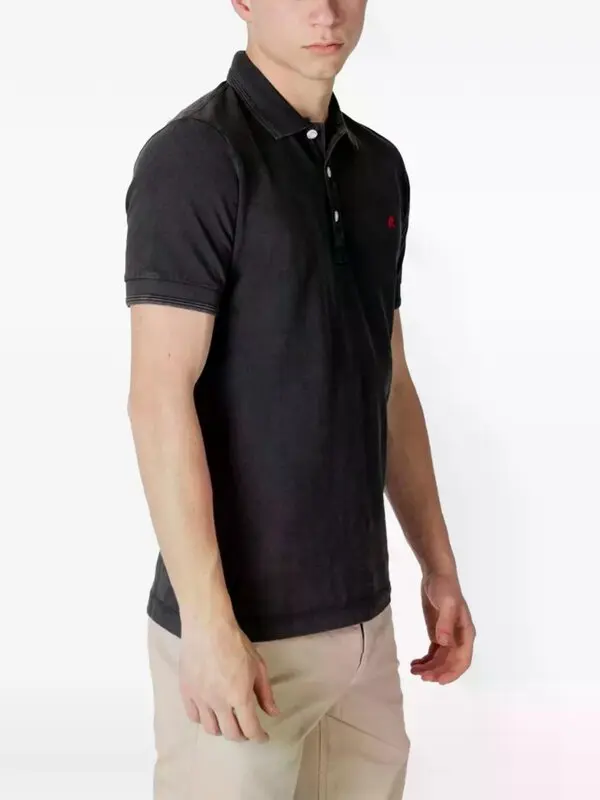 REPLAY Logo-embroidered Polo Shirt