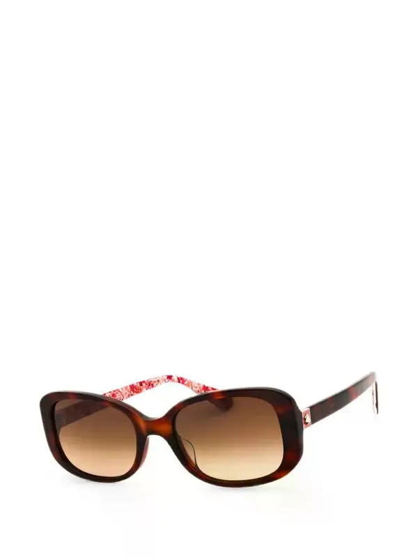 Kate Spade New York Dionna Rectangle-frame Sunglasses - Brown