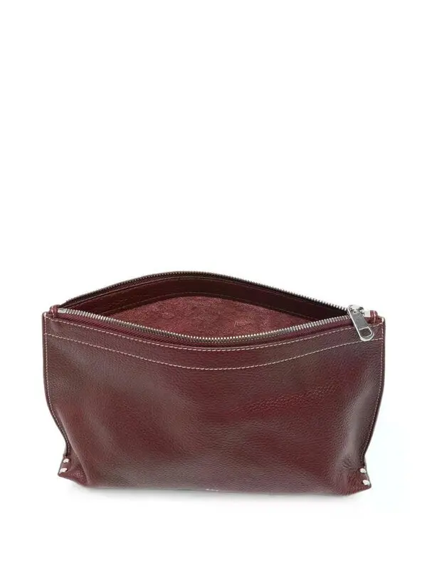 A.p.c. Neige Clou Clutch Bag - Red