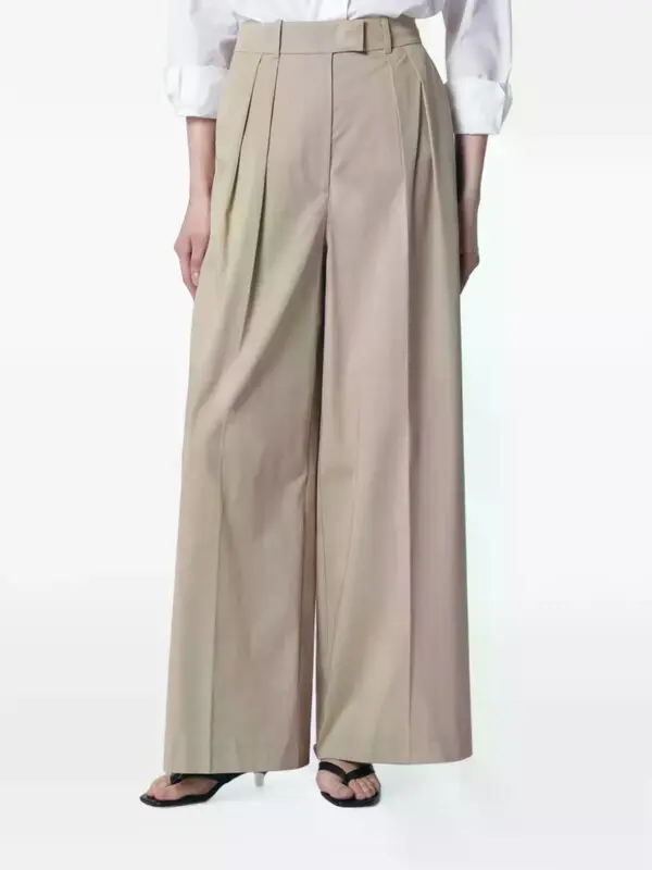 ANINE BING Lou Pleated Trousers
