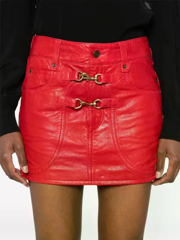 Isabel Marant Étoile Paulina Leather Skirt