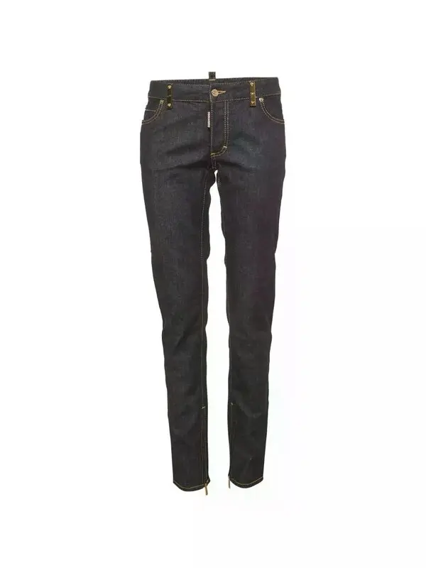 Dsquared2 Contrast-stitching Skinny-fit Jeans