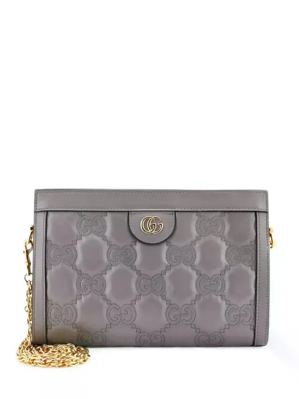 Gucci Gg Gg Matelasse Leather Small Shoulder Bag