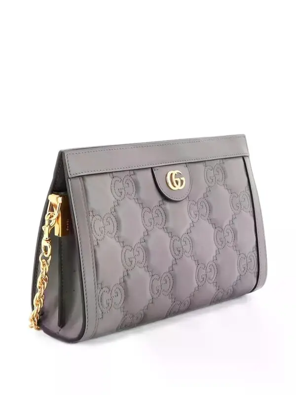 Gucci Gg Gg Matelasse Leather Small Shoulder Bag