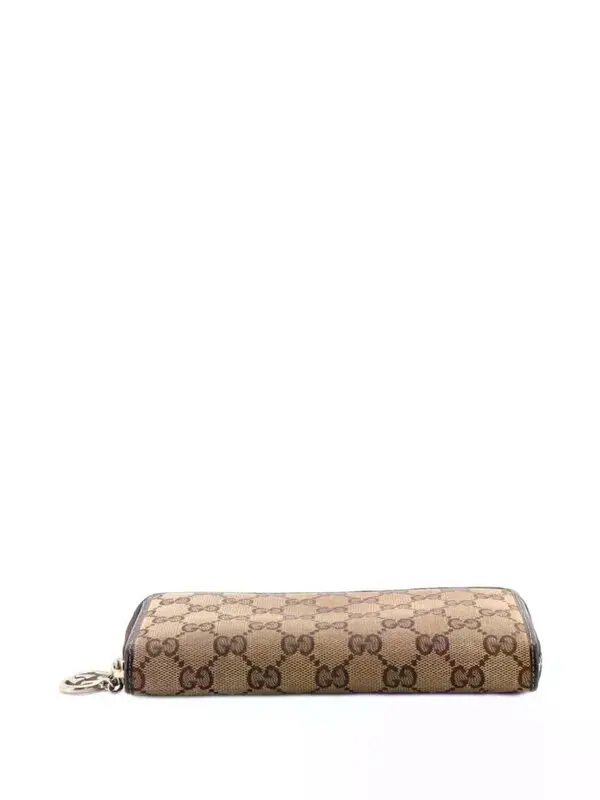 Gucci Zip Around Wallet Gg Canvas Long Small Wallets