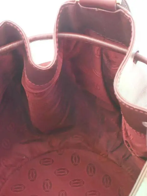 Cartier 1970-1980 Must De Leather Bucket Bag