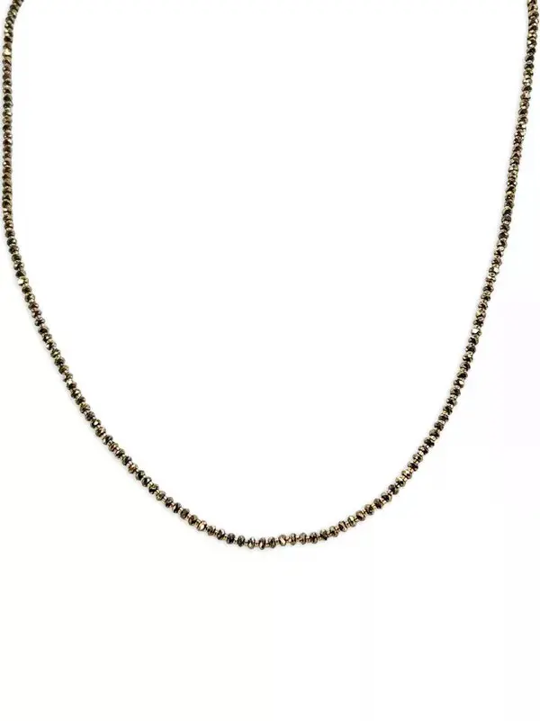 MADISON Beaded Pyrite Necklace
