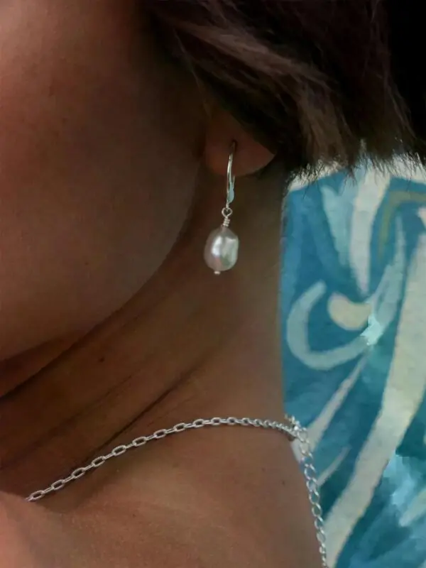 DOWER & HALL Baroque Luna Pearl™ Earrings