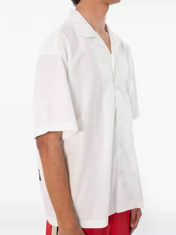 Palm Angels Logo-print Bowling Shirt