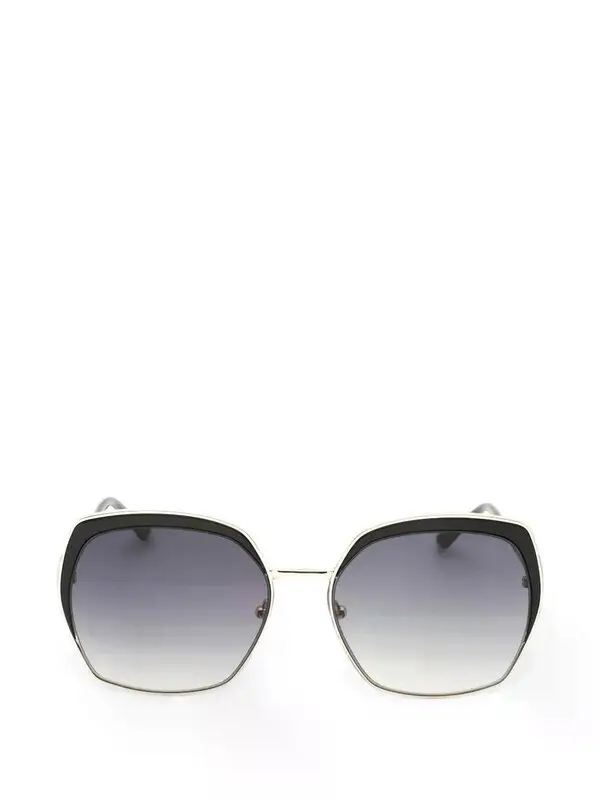 Guess Geometric-frame Sunglasses - Gold