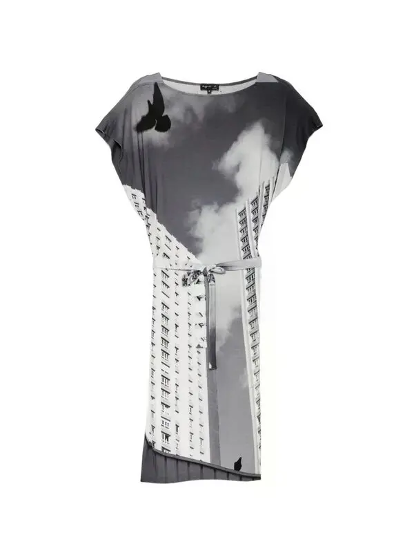 AGNES B. Gouh Midi Dress