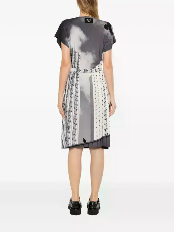 AGNES B. Gouh Midi Dress