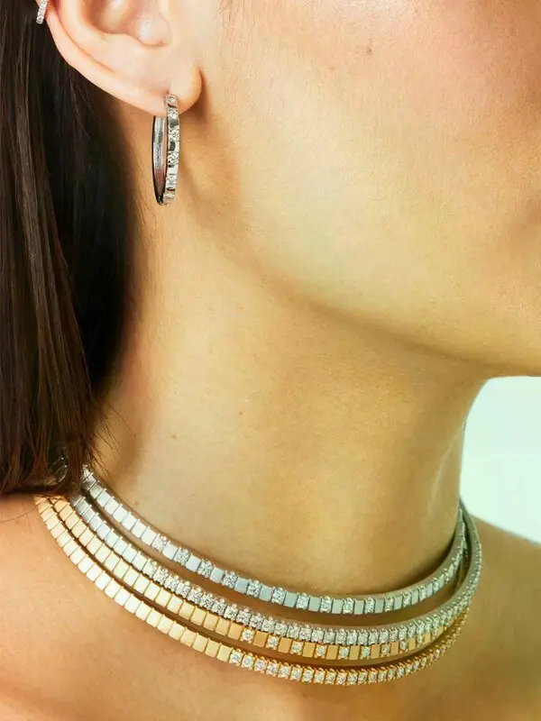 ASHAHA Shiraz Diamond Choker Necklace