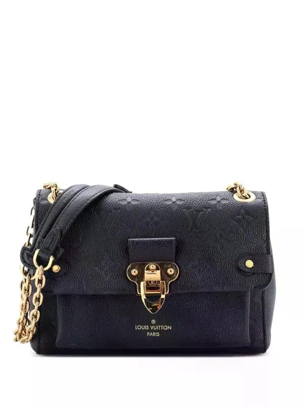 LOUIS VUITTON Vavin Handbag Monogram Empreinte Leather Bb Crossbody Bag - Black