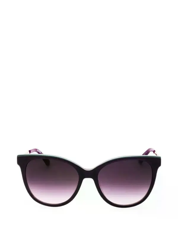 Moschino Logo-print Sunglasses - Purple