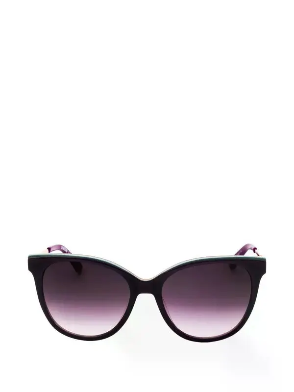 Moschino Logo-print Sunglasses - Purple