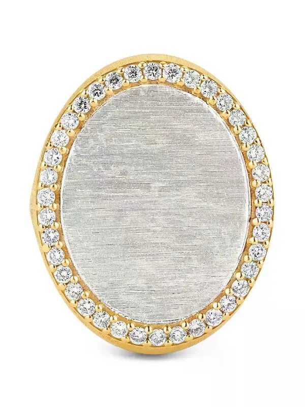 ASHAHA Candy Diamond Halo Ring