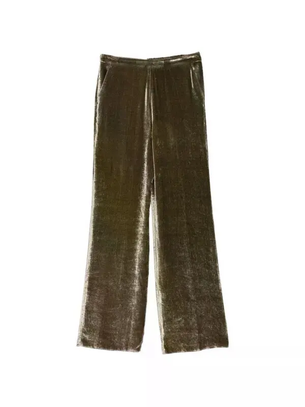 Etro Velvet-effect Trousers