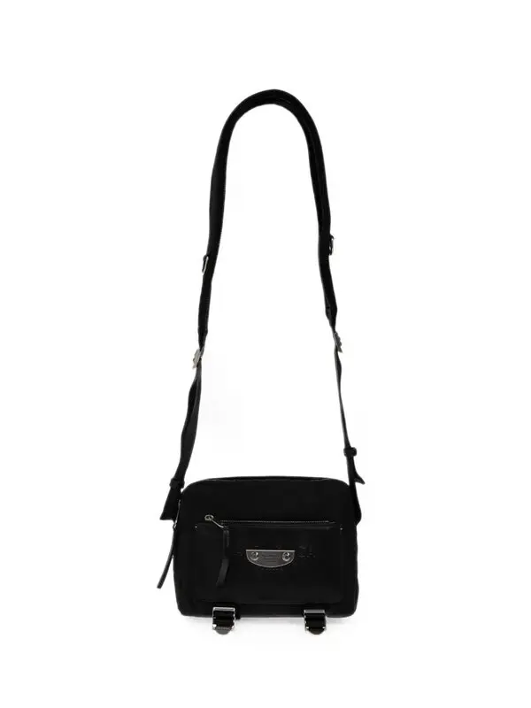 Balenciaga Sleek Multi-pocket Shoulder Bag - Black