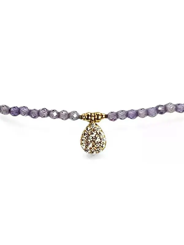MADISON Faceted-beaded Charm Necklace
