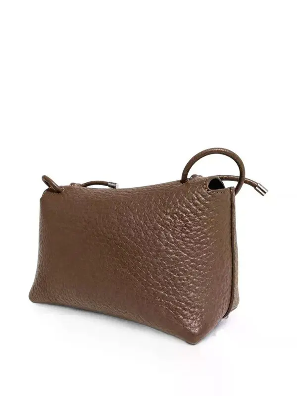IACUCCI Grained Leather Tote Bag