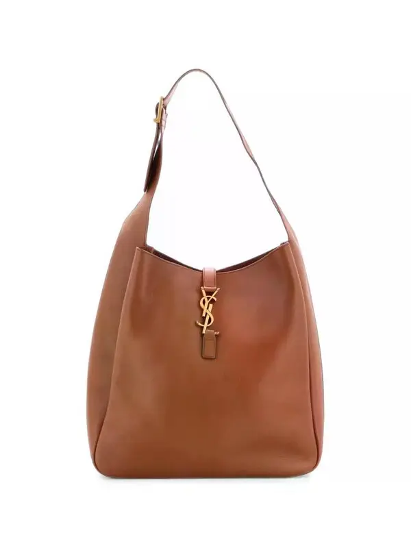 Saint Laurent Le 5 A 7 Supple Leather Large Hobo Bag