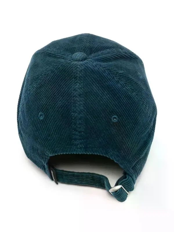 FLOYD Logo-embroidered Corduroy Baseball Cap - Blue