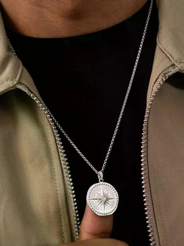 DOWER & HALL True North Diamond Necklace