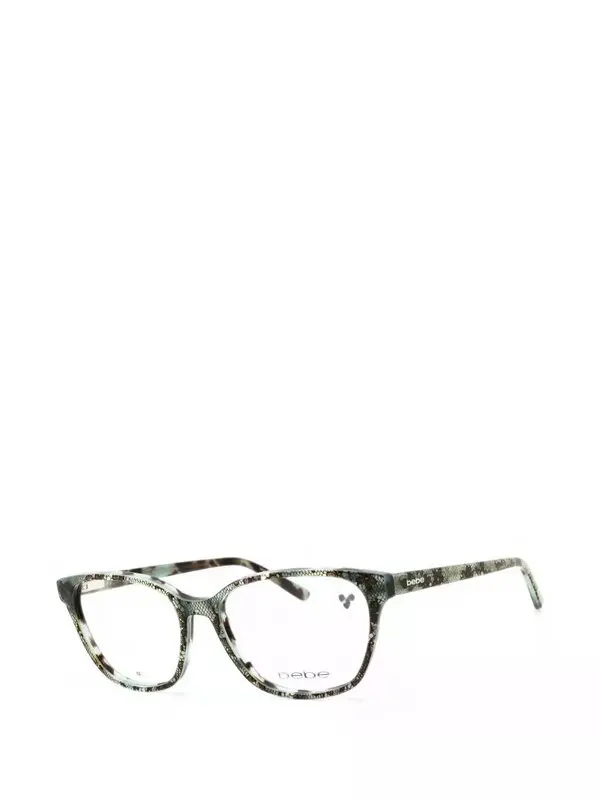 Bebe Lace-pattern Rectangle-frame Glasses