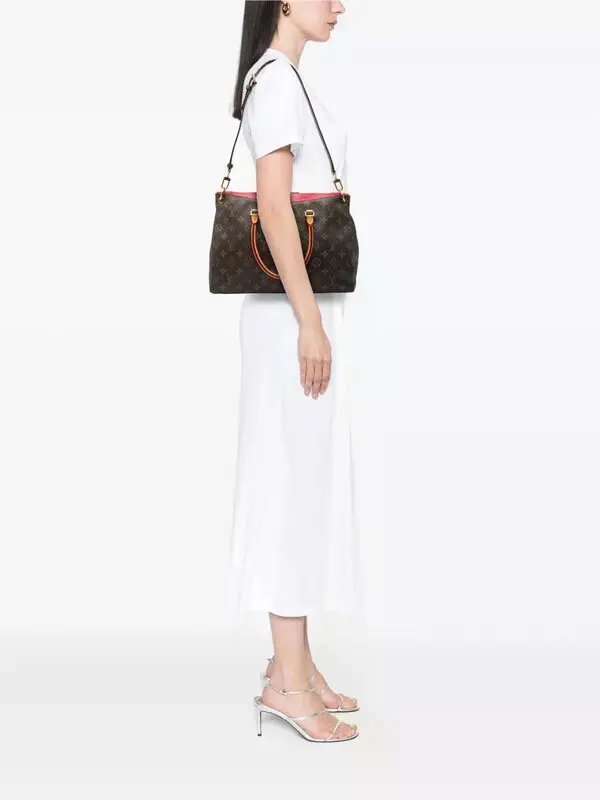 LOUIS VUITTON 2014 Monogram Pallas Mm Satchel