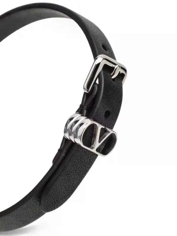 Valentino Garavani Ovalette Calfskin Bracelet