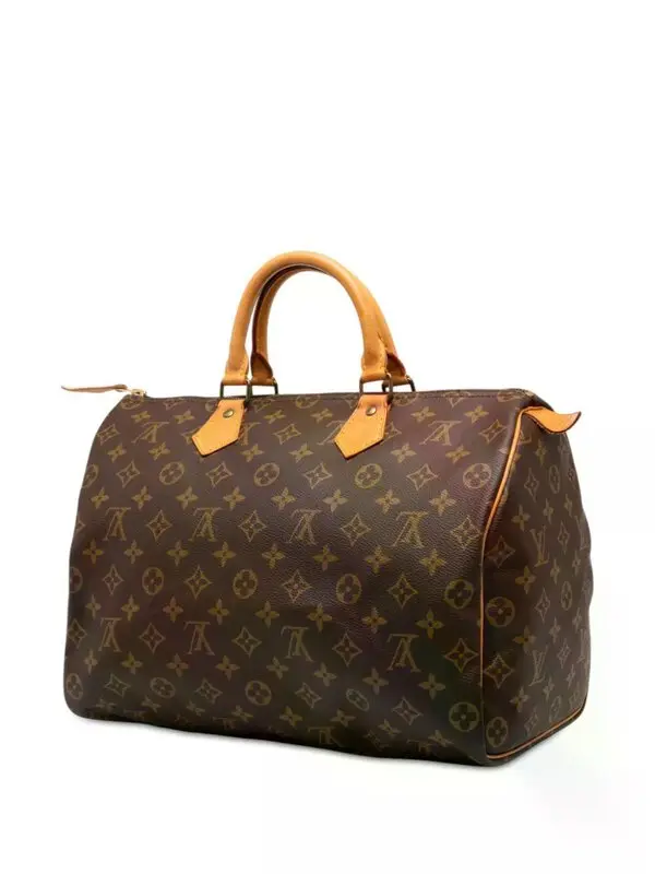 LOUIS VUITTON 1991 Monogram Speedy 35 Boston Bag