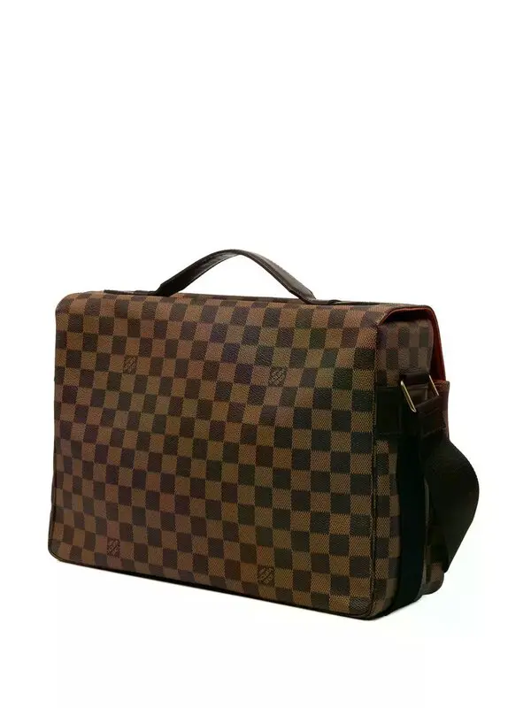 LOUIS VUITTON 2003 Damier Ebene Broadway Satchel