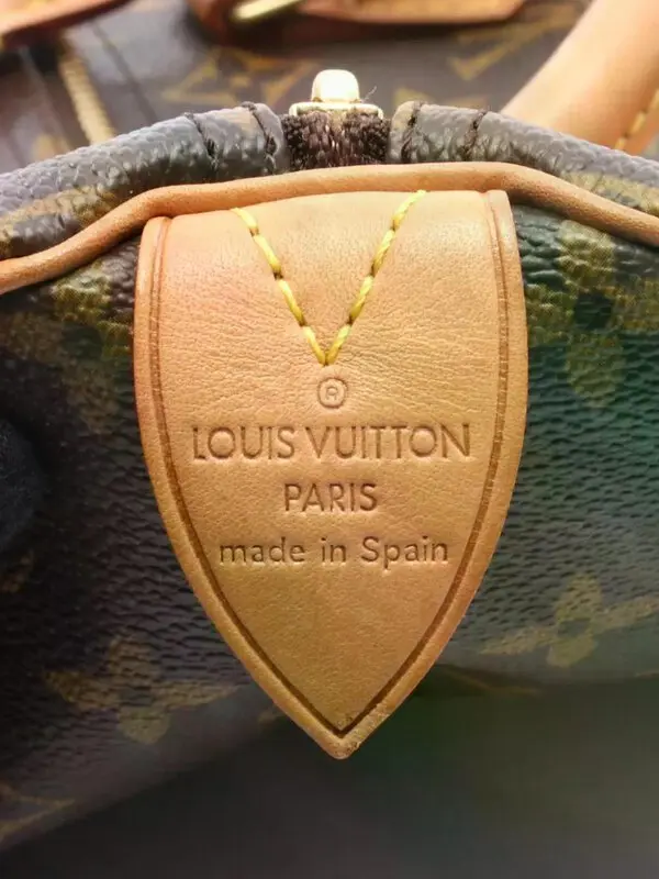 LOUIS VUITTON 2003 Monogram Speedy 30 Boston Bag