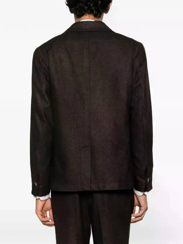 SANTANIELLO Button-up Patch-pocket Suit